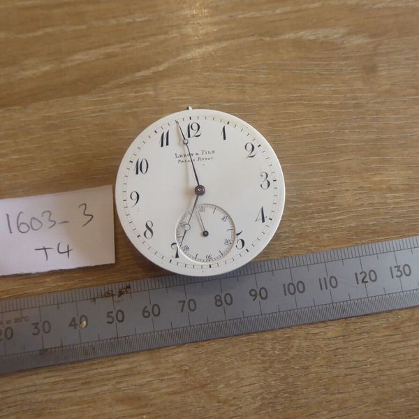 IWC ,INTERNATIONAL WATCH COMPANY VINTAGE GENTS POCKET WATCH MOVEMENT ...
