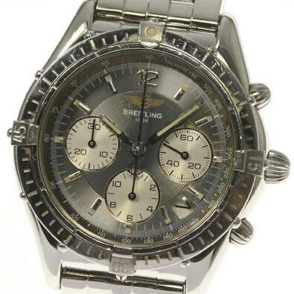 BREITLING Chrono cockpit A30012 Chronograph Silver Dial Automatic Men's_541169 | WatchCharts ...