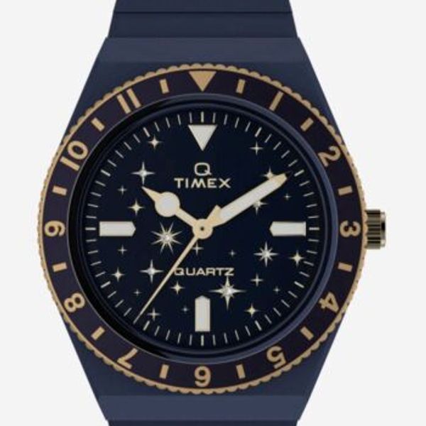 Timex Q Celestial 36mm Stainless Steel Expansion Band Watch unisex ...