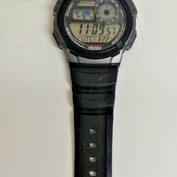 Casio AE-1000W World Time Multifunction Digital Watch - Fully Working ...
