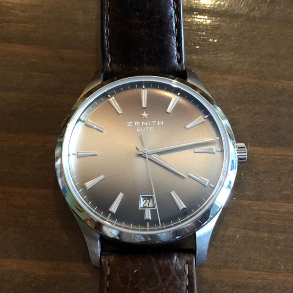 FS: Zenith Captain Central Seconds Elite | WatchCharts Marketplace