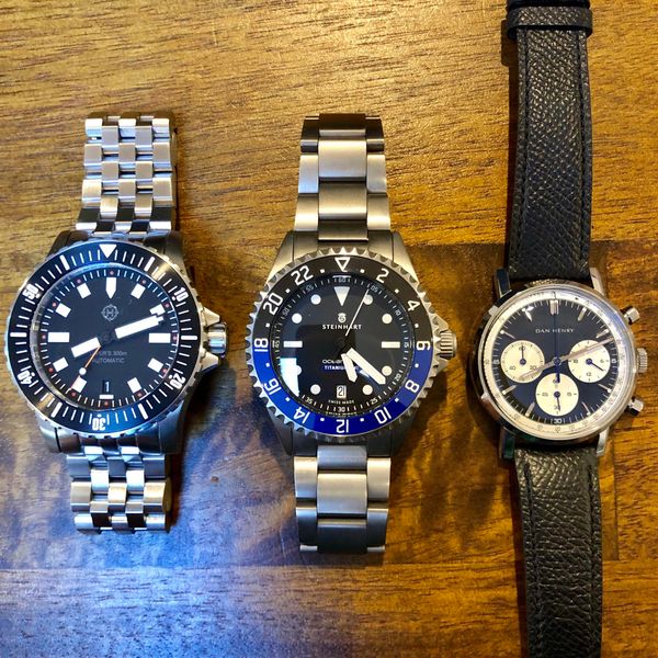 [WTS] Helm Vanuatu, Steinhart Titanium GMT, Dan Henry 1964 ...