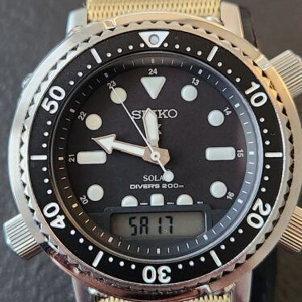 Seiko Prospex "Arnie" 25th - SNJ033 w/ Nato Strap -- FREE NDA SHIPPING ...