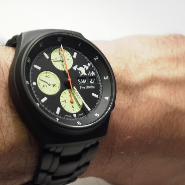 Fs: Orfina FWS Fire Master pvd chronograph. | WatchCharts Marketplace