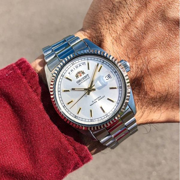 FS: Rare Orient President Daydate White dial | WatchCharts