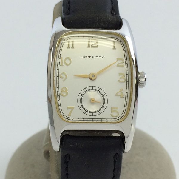 [Used] HAMILTON Brook / Small Seconds / Square / OLD / Quartz Watch ...