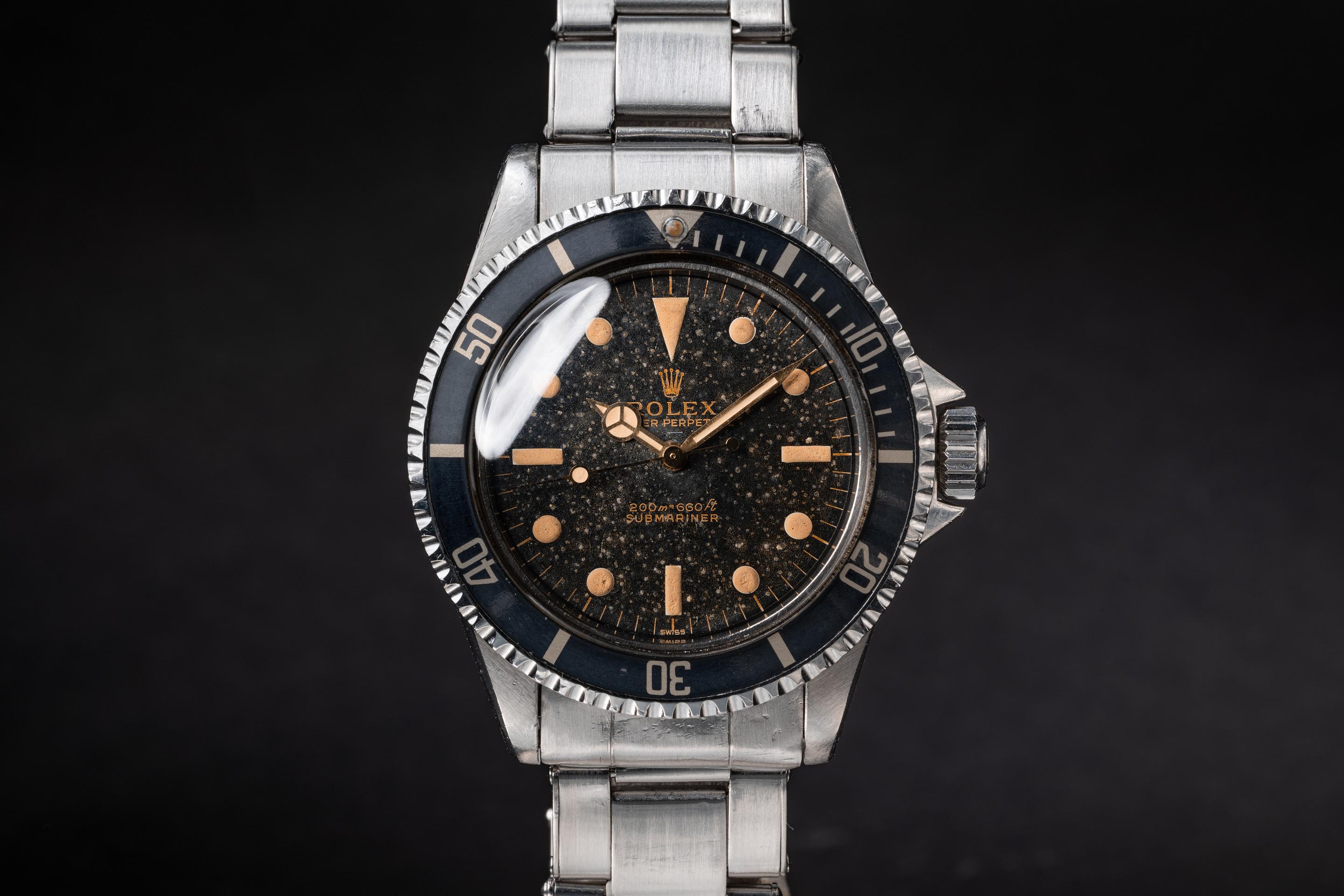 FS: 1963 Rolex Submariner 5513 with Gilt Underline Dial | WatchCharts