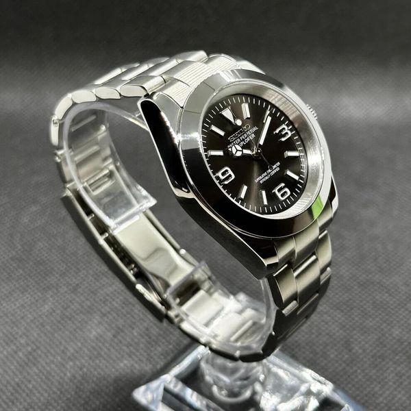 Seiko Mod Explorer Watch 39mm NH35 Automatic Movement - New | WatchCharts Marketplace