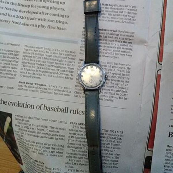 Timex Cub Scouts Watch With Original Leather Band 1960's | WatchCharts ...