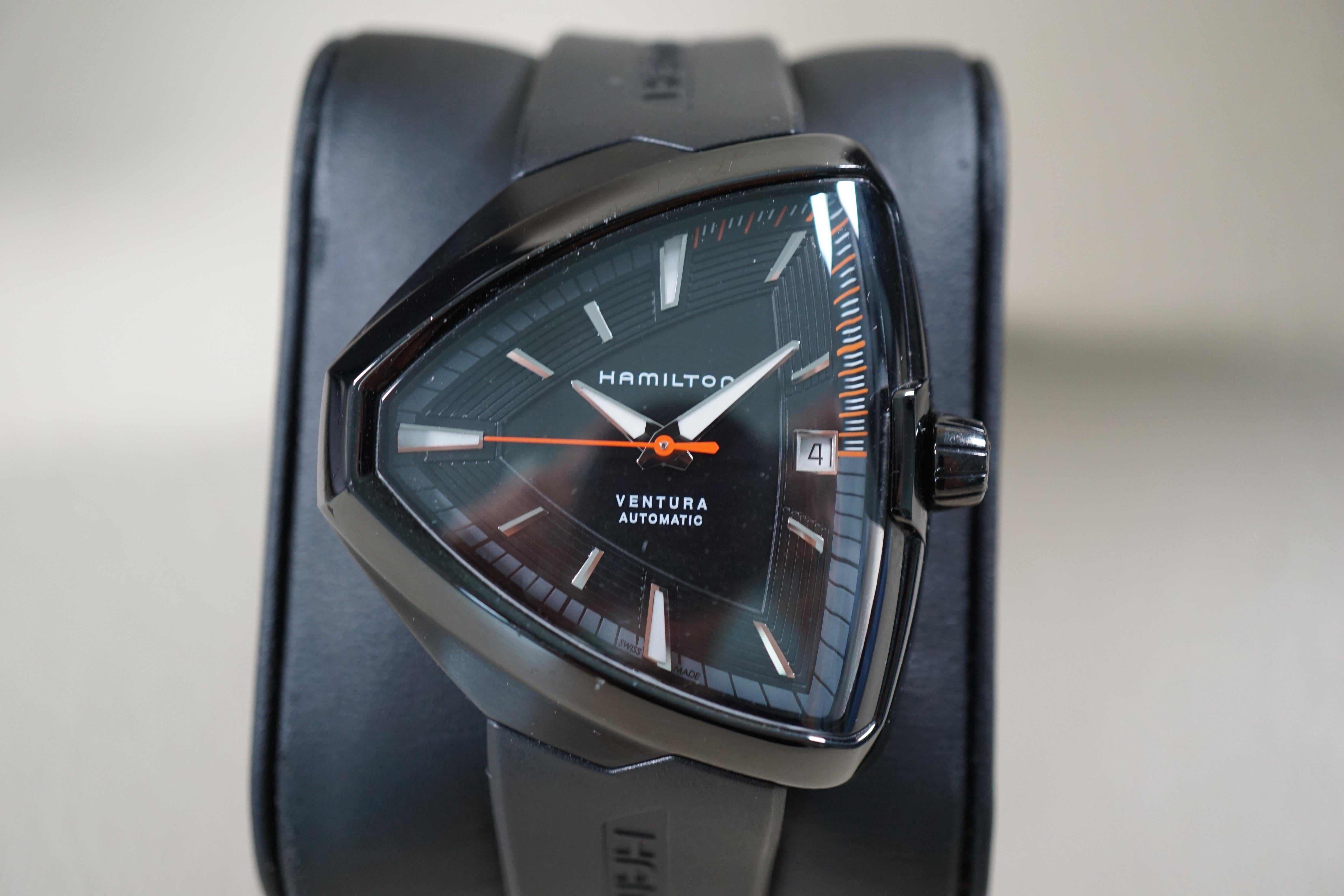 [WTS] Hamilton Ventura H24585331 Elvis80 Automatic Black Dial READ ...