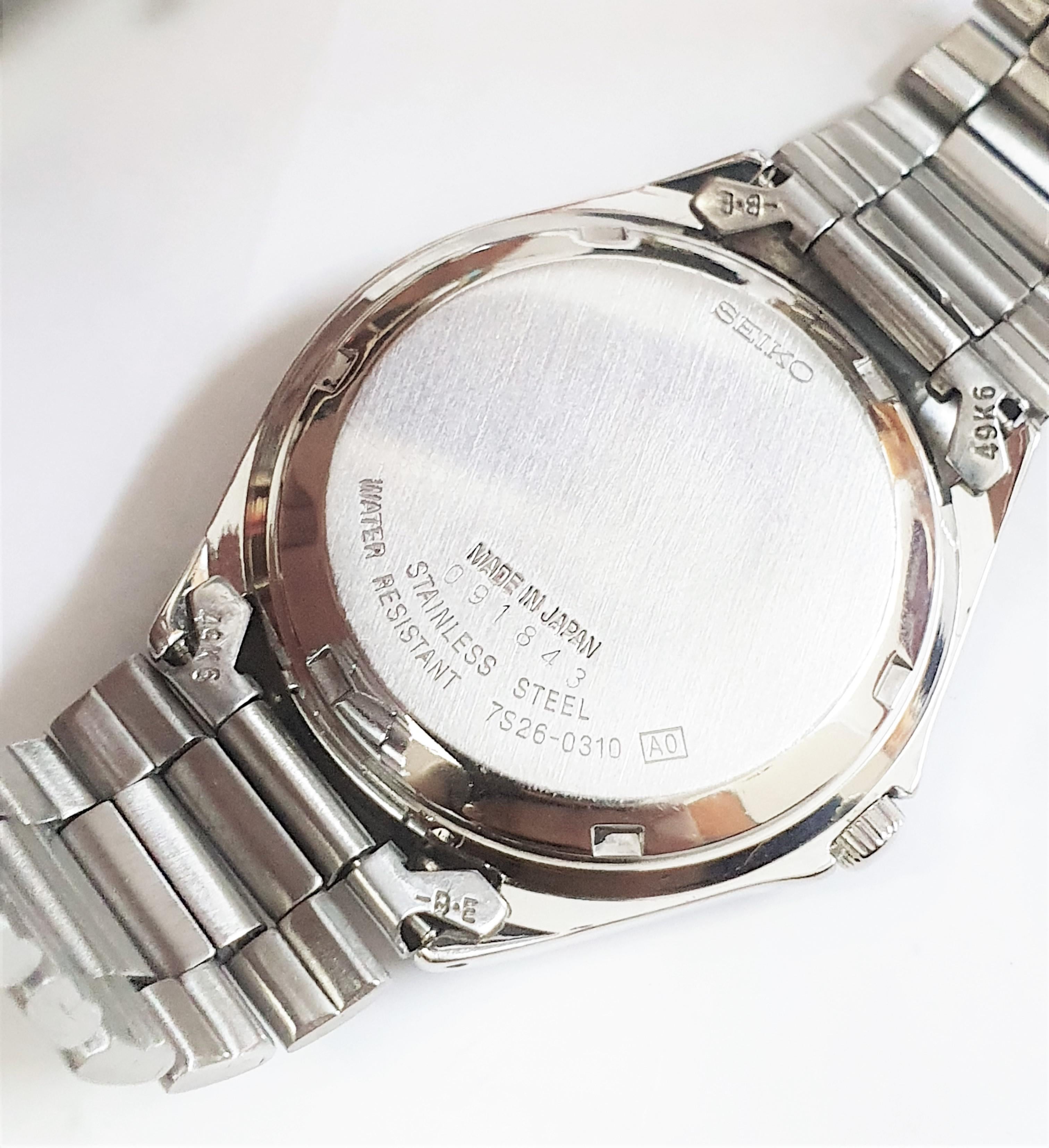 [WTS] Seiko 2000 SKX633 Checkered Golden Sunburst dial Retro JDM Rare watch $80 Shipped ...