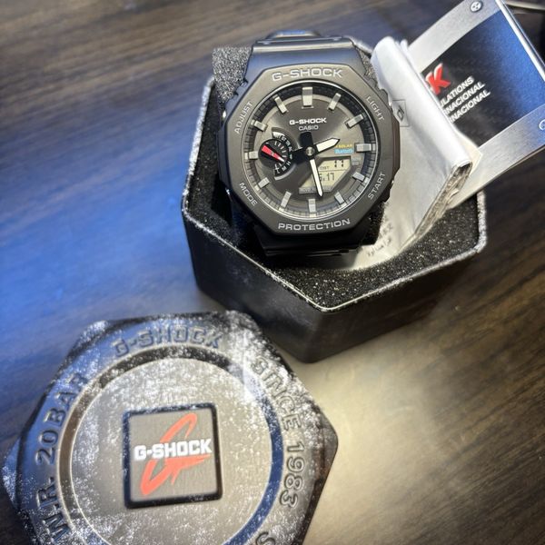 Casio G-Shock GAB2100-1A Watch Solar Bluetooth Black Band | WatchCharts ...