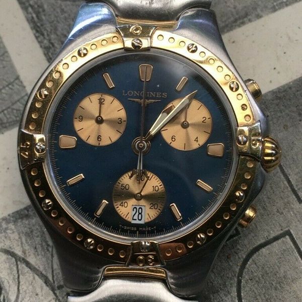 Longines Sport Wing Chronograph Watch L3.614.3 | WatchCharts Marketplace