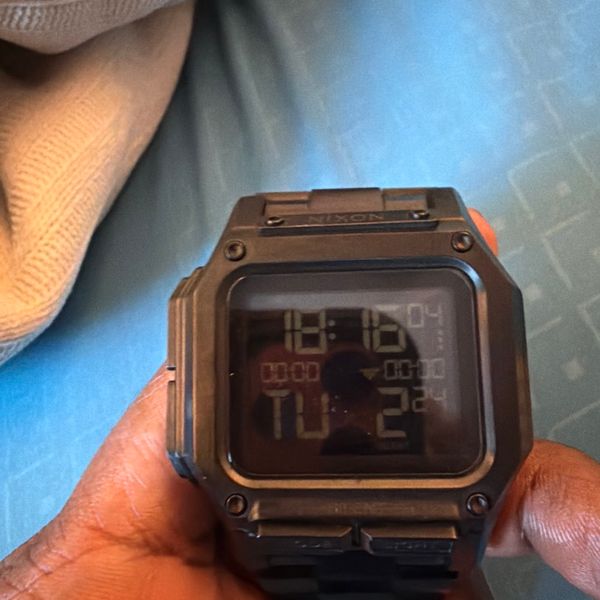 Nixon Regulus Digital Watch - Black | WatchCharts Marketplace