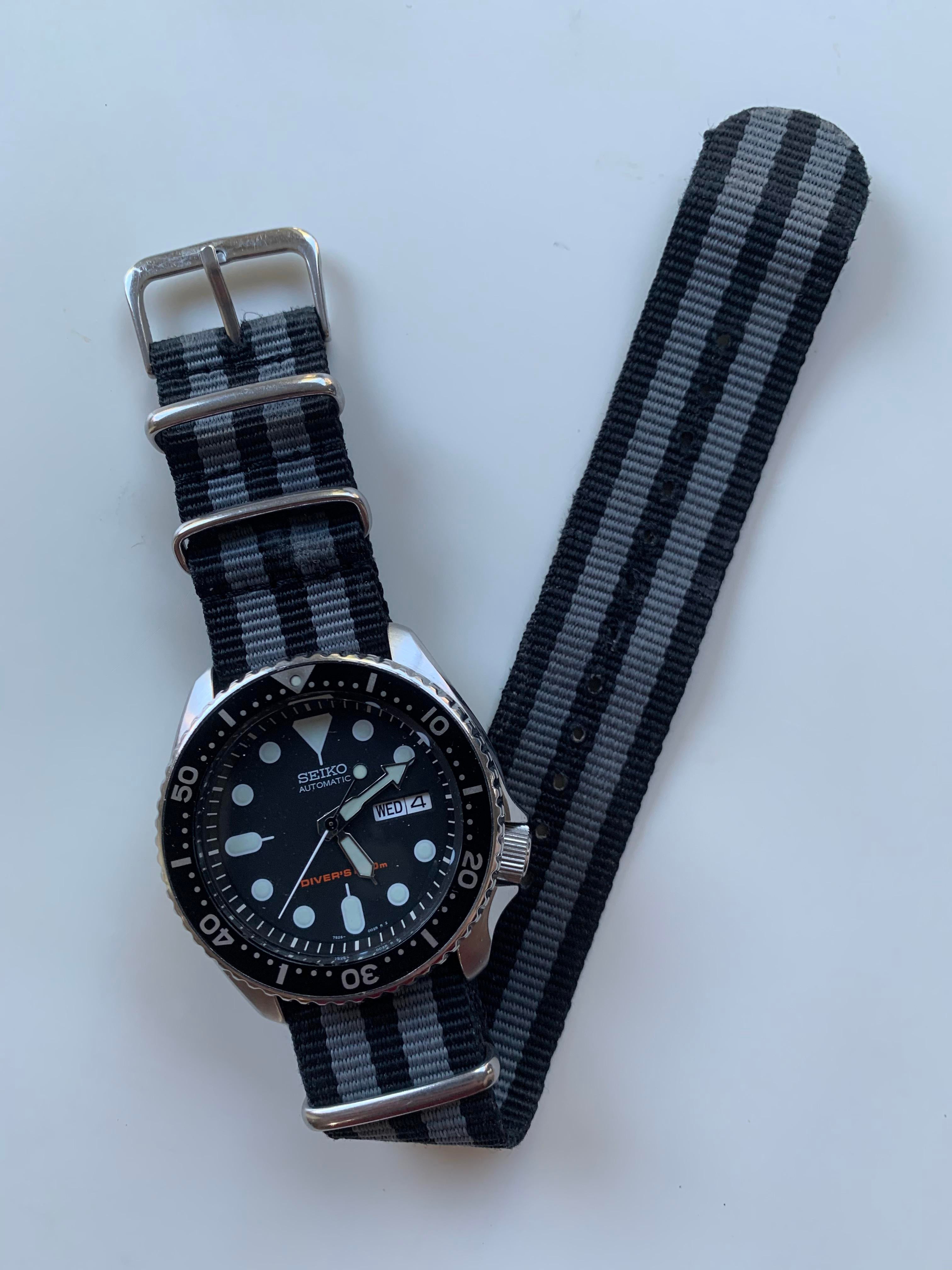 [WTS] Seiko SKX007k Includes Box, Rubber Strap, and Nato | WatchCharts ...