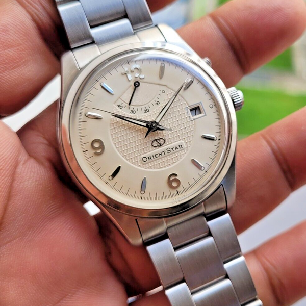 Orient Star Explorer WZ0011EJ Cream Textured Dial Set Made in Japan ...
