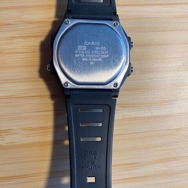 Casio W86 Digital Watch - Barely Used -Great Deal- | WatchCharts ...
