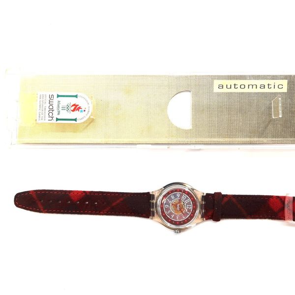 NEW Swatch Automatic Watch MC KILLOP SAP103 Circa 1995 With Case ...