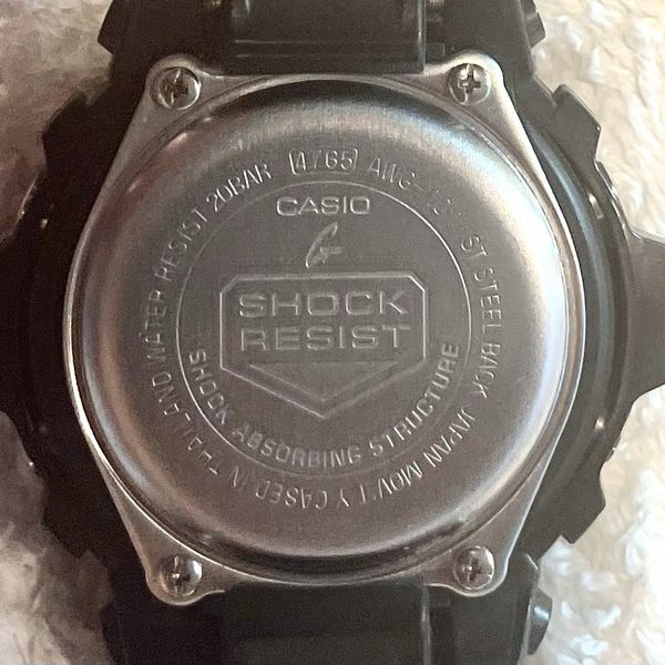 CASIO G-SHOCK AWG-101 Digital-Analog Radio Solar Men's Watch 20Bar ...