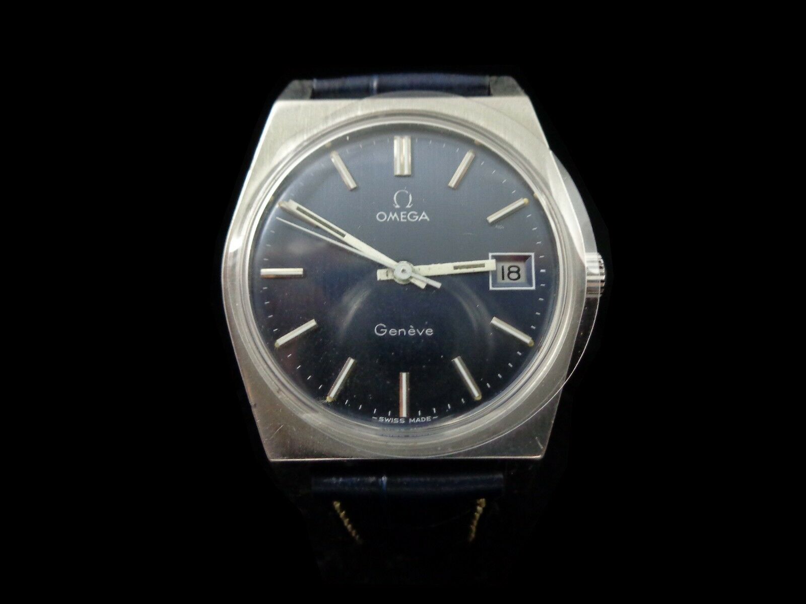 Omega Geneve blue dial - 1972 in stainless steel - caliber 613 – Fully ...