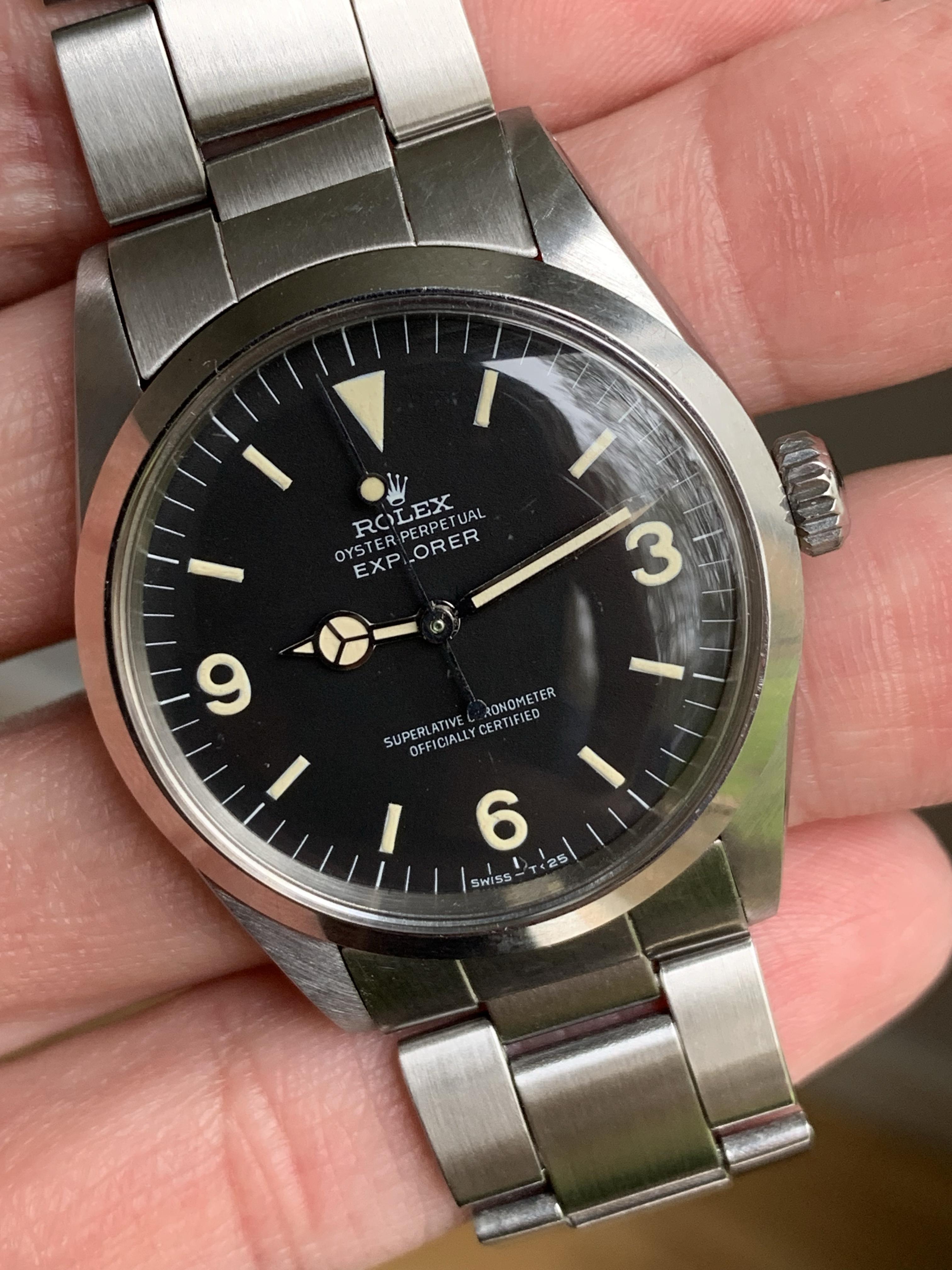 1967 Rolex 1016 Explorer mk1 excellent condition | WatchCharts Marketplace