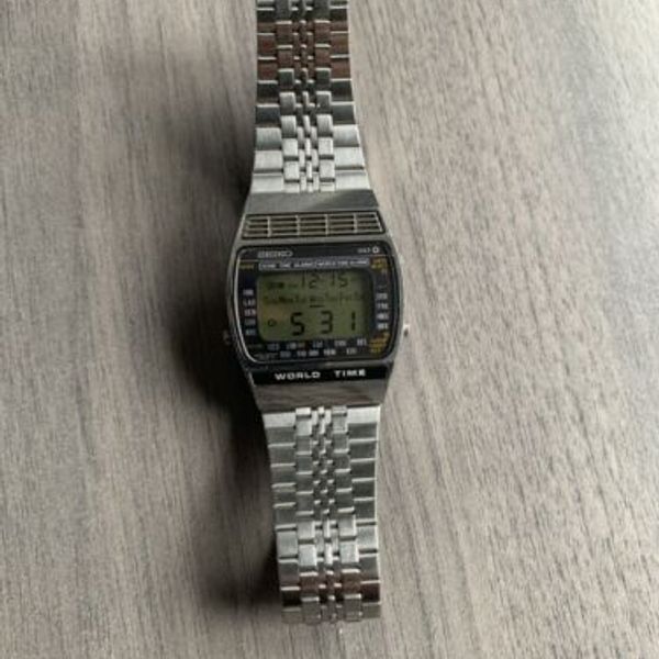 Vintage Seiko World Time Watch A239 In Full Working Order | WatchCharts ...