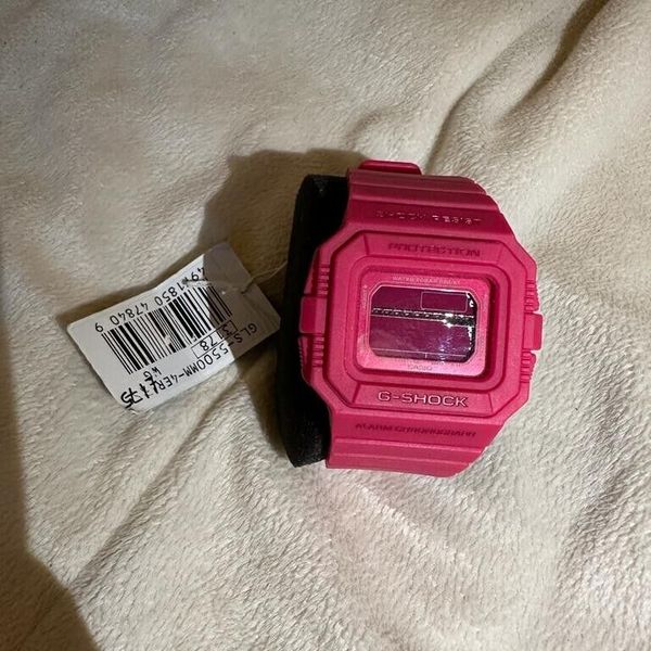 G SHOCK CASIO PINK WATCH GLS-5500, UK free shipping, NO CASE, BRAND NEW ...