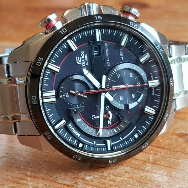 Casio Edifice 5530 EQS-600DY Chronograph Solar Men's Watch | WatchCharts