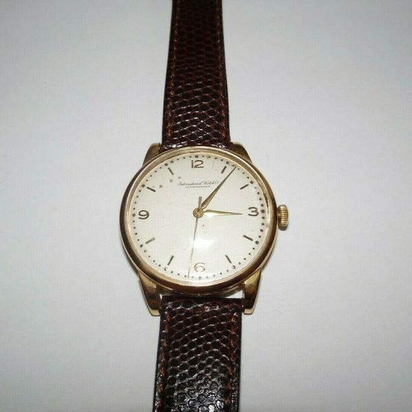 IWC 18K Solid Gold, Movement Cal 89, Runs Good and Keeps Time | WatchCharts