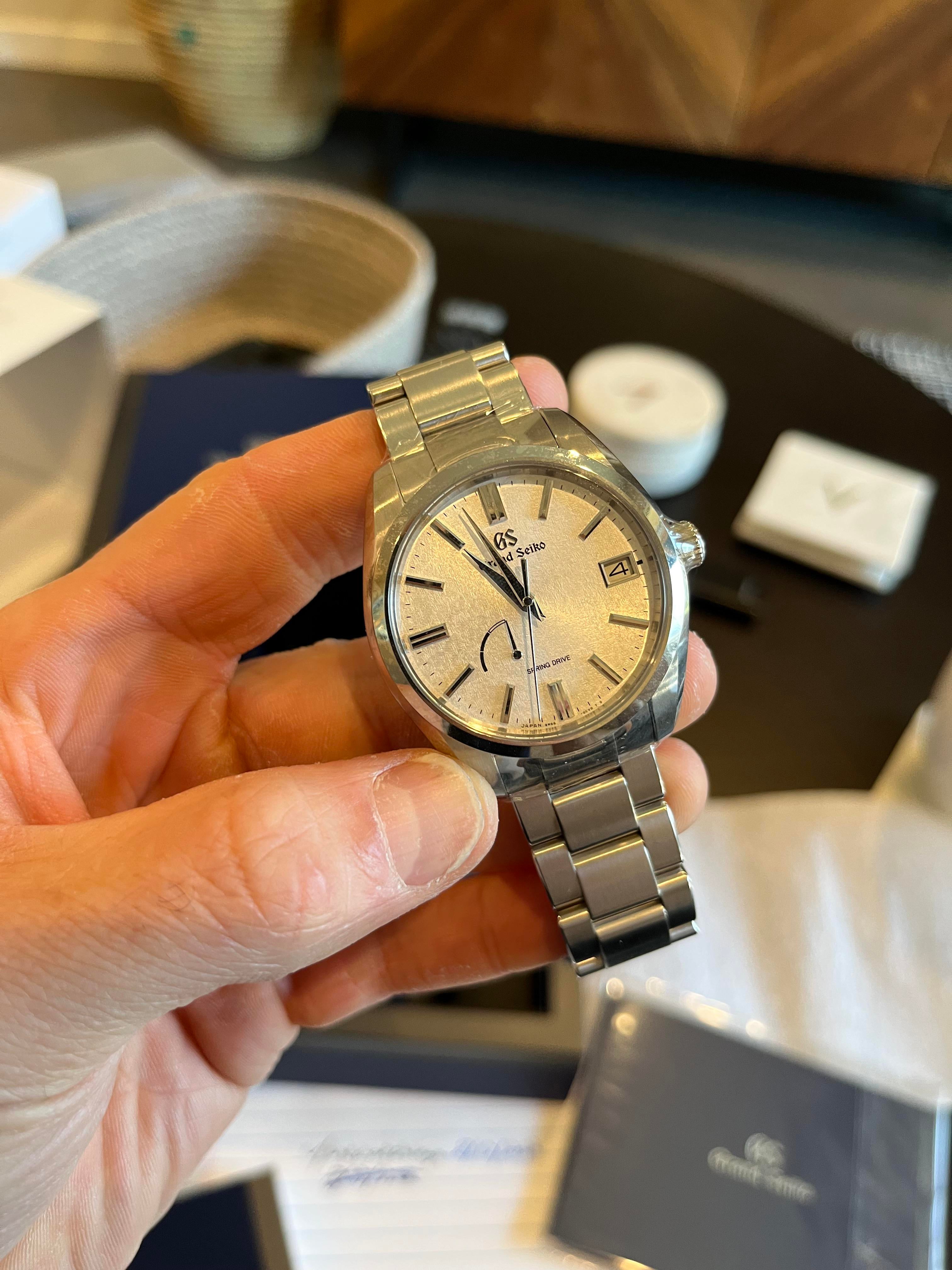 [WTS] BNIB Grand Seiko Spring Drive SBGA465 | WatchCharts