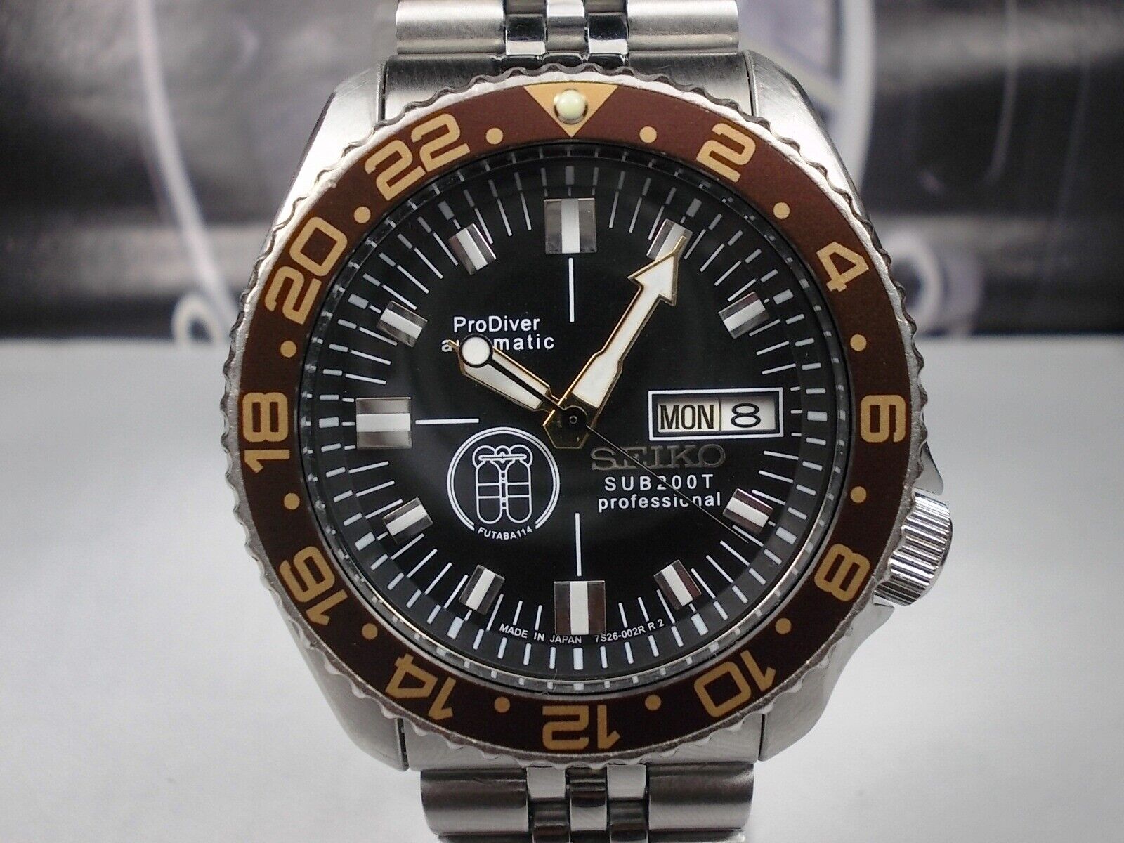 SEIKO SCUBA DIVERS SKX007 MENS WATCH 7S26-0020 'BLACK PRODIVER' (SN ...