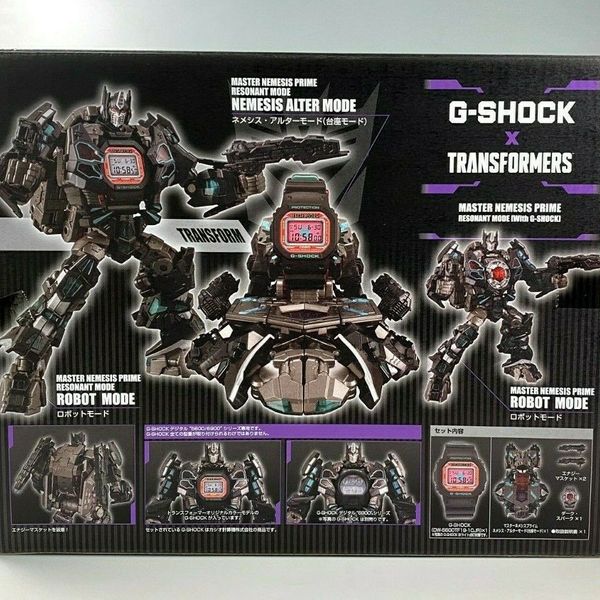 Casio G-shock x TRANSFORMER Limited Model DW-5600 TF19-SET Fast Sipment ...