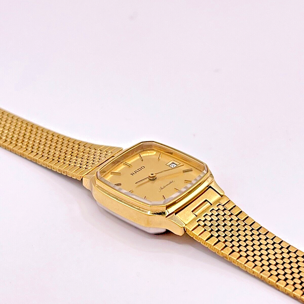Rado Automatic Gold Plated Classic Watch Stainless Steel | WatchCharts ...