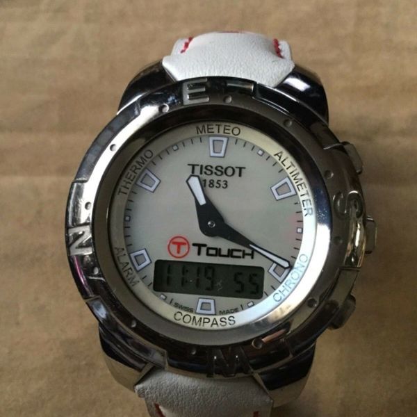 Tissot T-Touch Limited Edition Danica Patrick Mother-Of-Pearl Dial ...