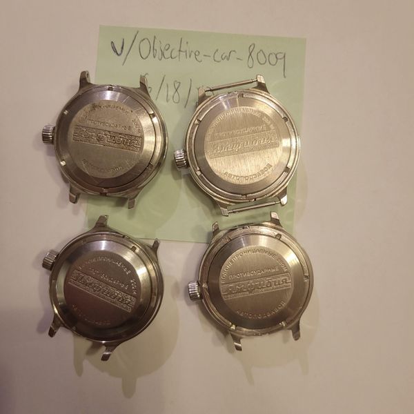 [WTS] CHEAP Various Vostok cases | WatchCharts Marketplace
