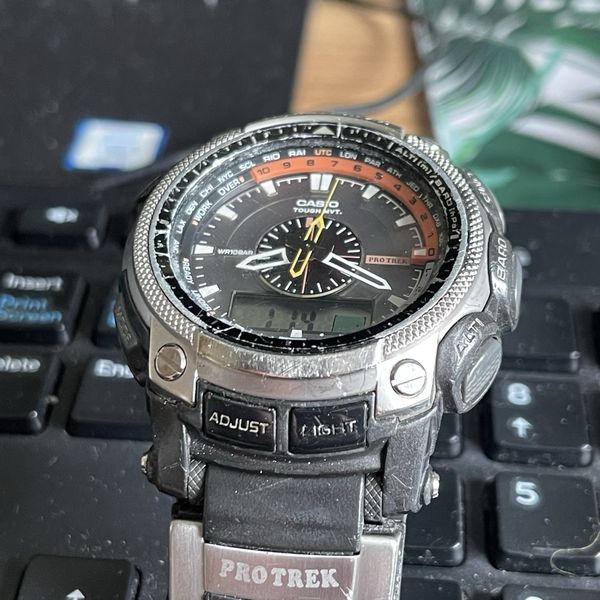 Rare Vintage Casio Pro Trek PRW-5000 | WatchCharts Marketplace
