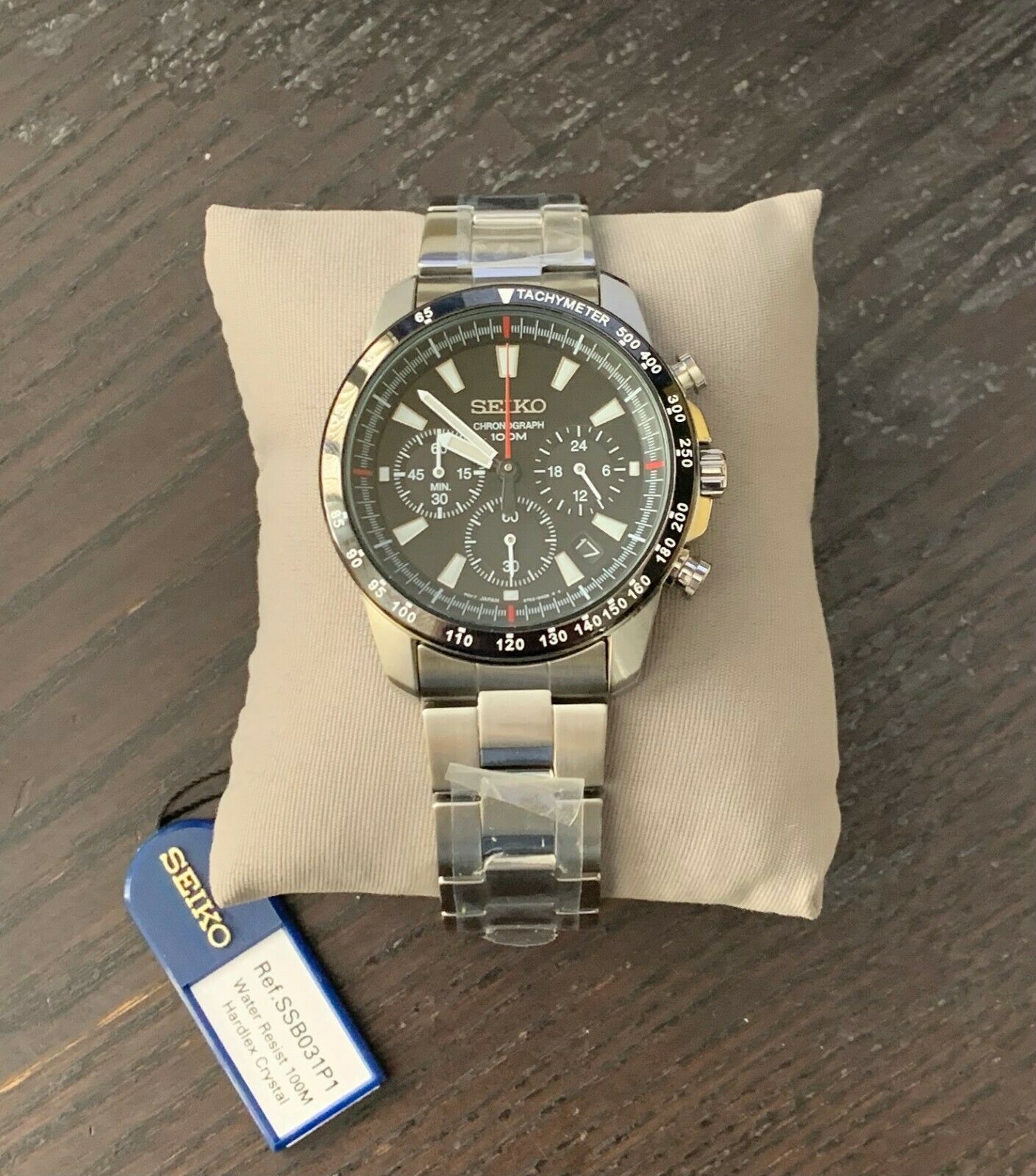 Seiko SSB031P1 Chronograph Cal. 6T63 Mecha Quartz speedmaster homage ...