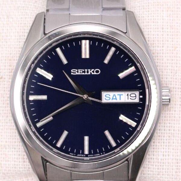 Seiko Selection SBTH009 Blue Dial Stainless Steel Sapphire Glass Men Watch 2024 | WatchCharts ...