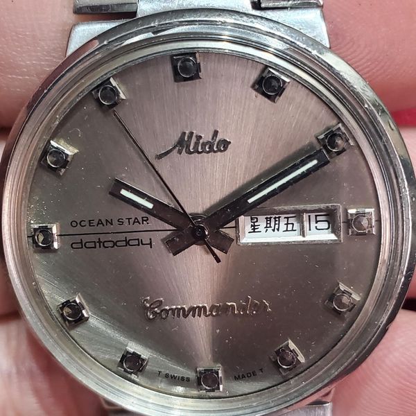 [WTS] Mido Commander Ocean Star Datoday Ref. 8479 | WatchCharts Marketplace