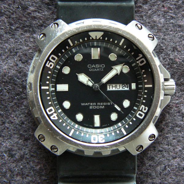 FS: Casio MD-703 Shrouded Diver - Rare! $200 | WatchCharts Marketplace