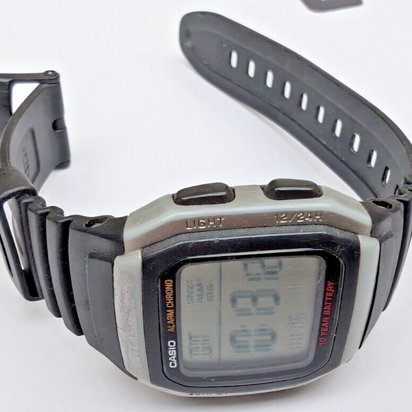Casio W-96H-1AVES Men's Wristwatch - Black | WatchCharts Marketplace