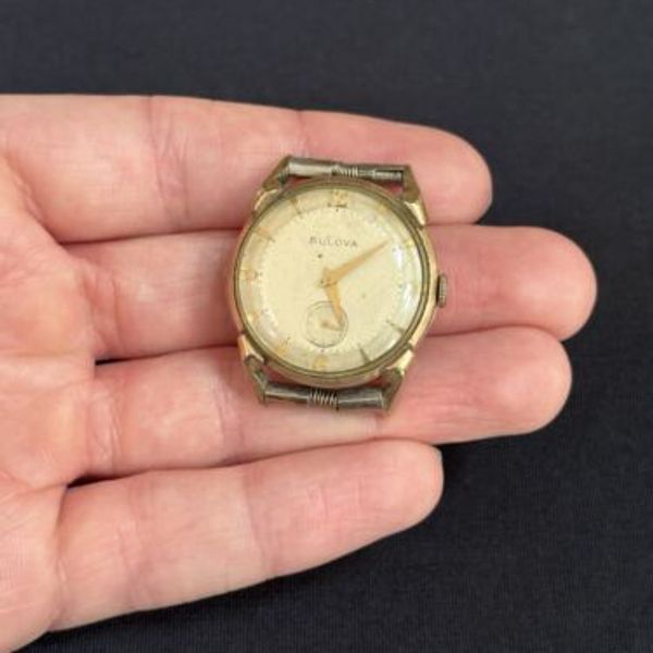 Vintage Bulova 10BM Menâ s 17 Jewels USA Art Deco Watch - For Repair ...