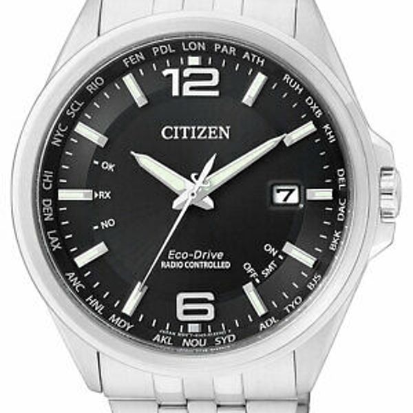 Citizen Eco-Drive Elegant CB0010-88E 4-Zonen Funkuhr 43 mm 100M ...