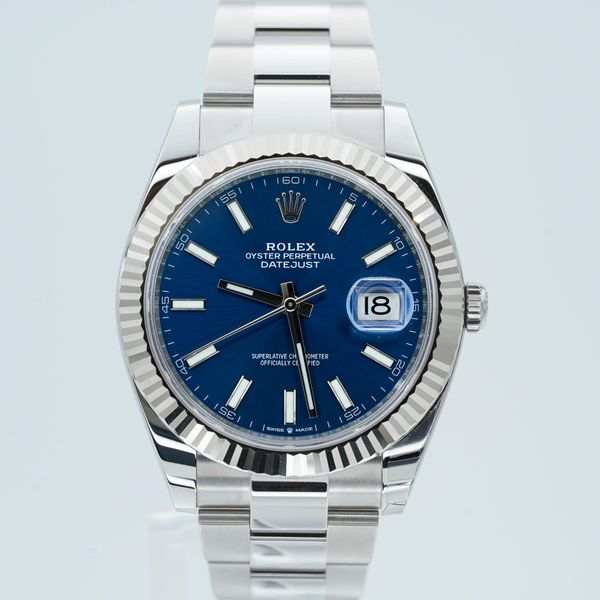 [WTS] 2024 Rolex Datejust 41mm 126334 Blue Dial Oyster Stainless Steel ...