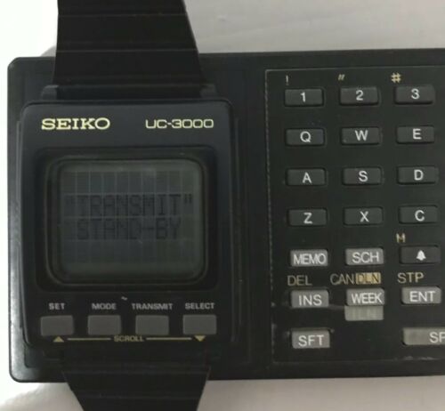 Seiko UC-3000 vintage digital watch computer keyboard | WatchCharts