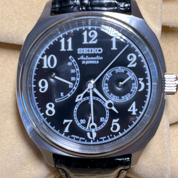 [WTS] Seiko SARC011 6R20 Black Enameled Dial | WatchCharts Marketplace