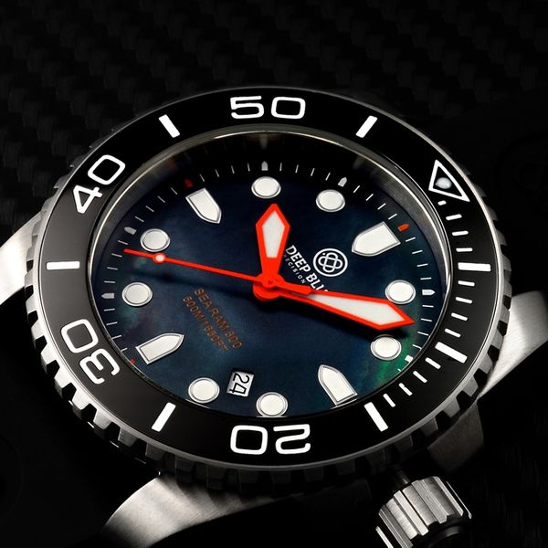 SOLD - FS: NEW DEEP BLUE SEA RAM 500 WITH BLACK MOP Dial PLUS extra ...