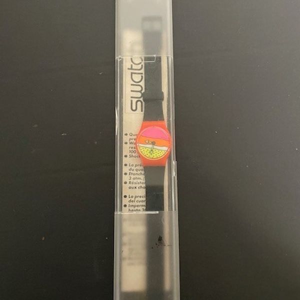 Schmidt & Muller and Keith Haring, Rare "Breakdance" Swatch Watch 1985 ...