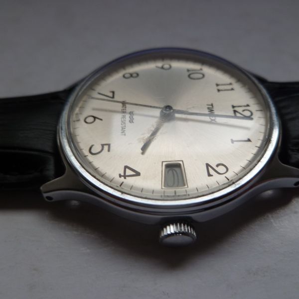 Timex Philippines Made 35mm Gents Date Wind Up Watch - Runs Fine ...