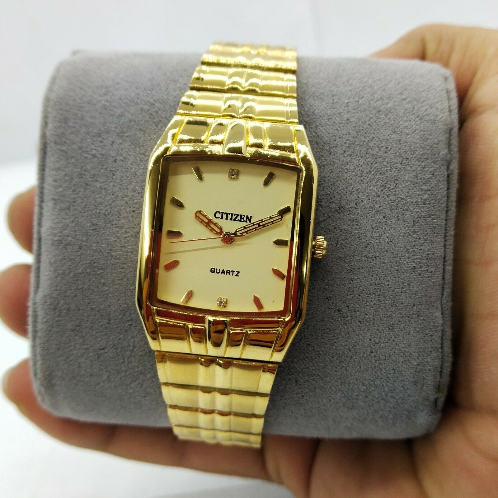 Citizen Watches Gold Square